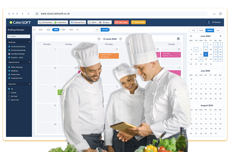 CaterSOFT - Online catering software for buffet caterers, event ...